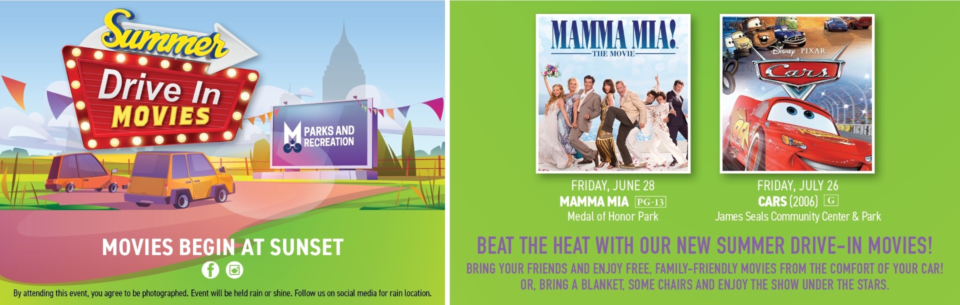 Summer Drive-In Movies